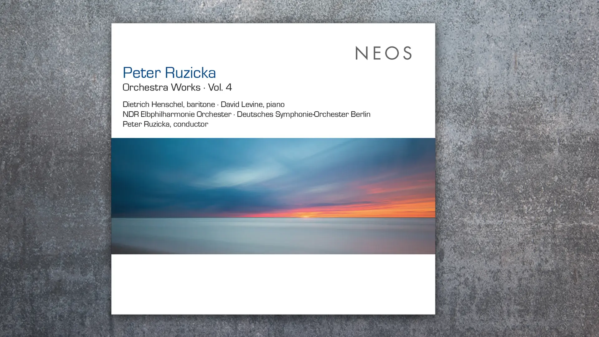 Peter Ruzicka: Orchestra Works Vol. 4 | ndr.de