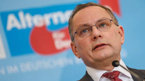 NS-Jargon: AfD-Kandidat Thormann droht der Linken Razzien und ...