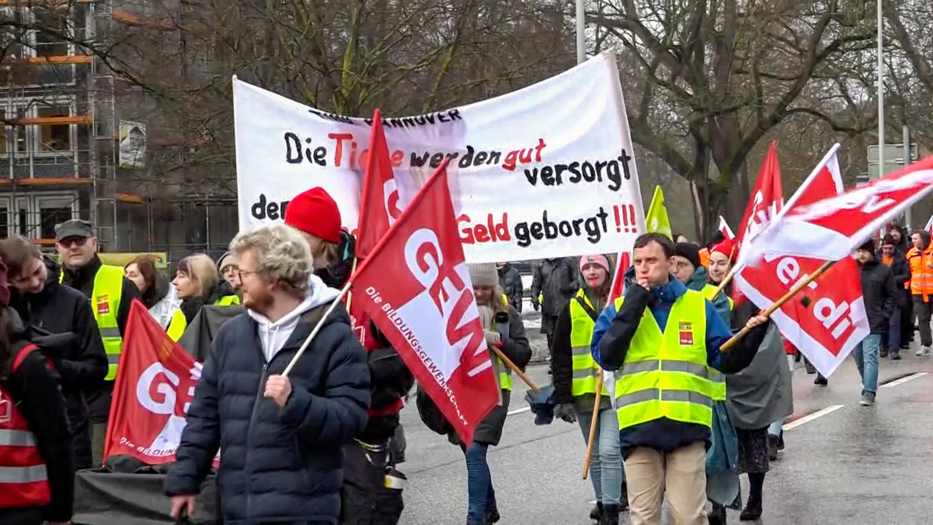 Streik Hannover Morgen
