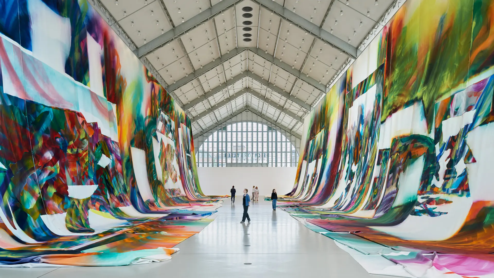 Monumentales Werk: Begehbares Gemälde in den Hamburger Deichtorhallen | ndr.de