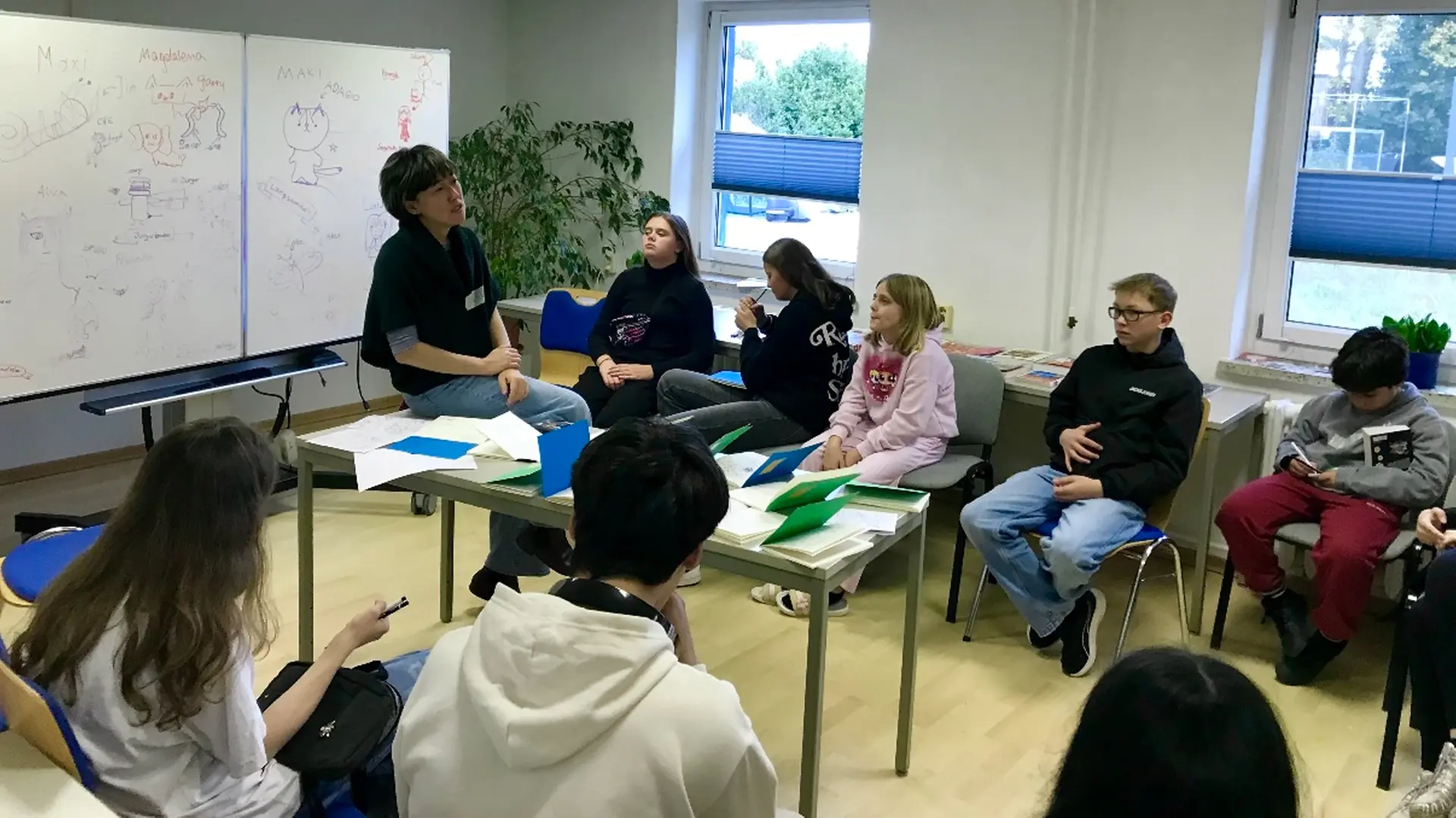 Lubmin: Kinder werden Comic-Autoren | ndr.de