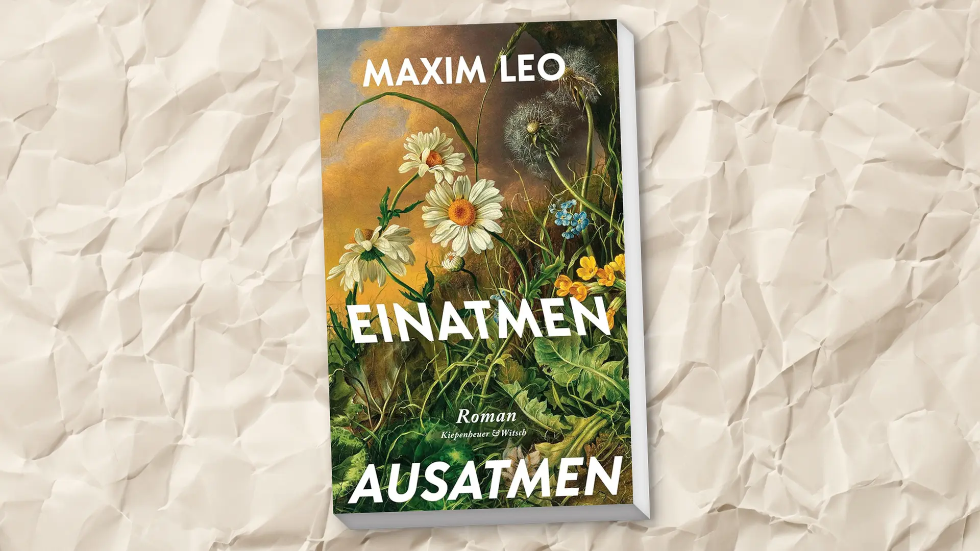 Neue Bücher: "Einatmen. Ausatmen." von Maxim Leo | ndr.de