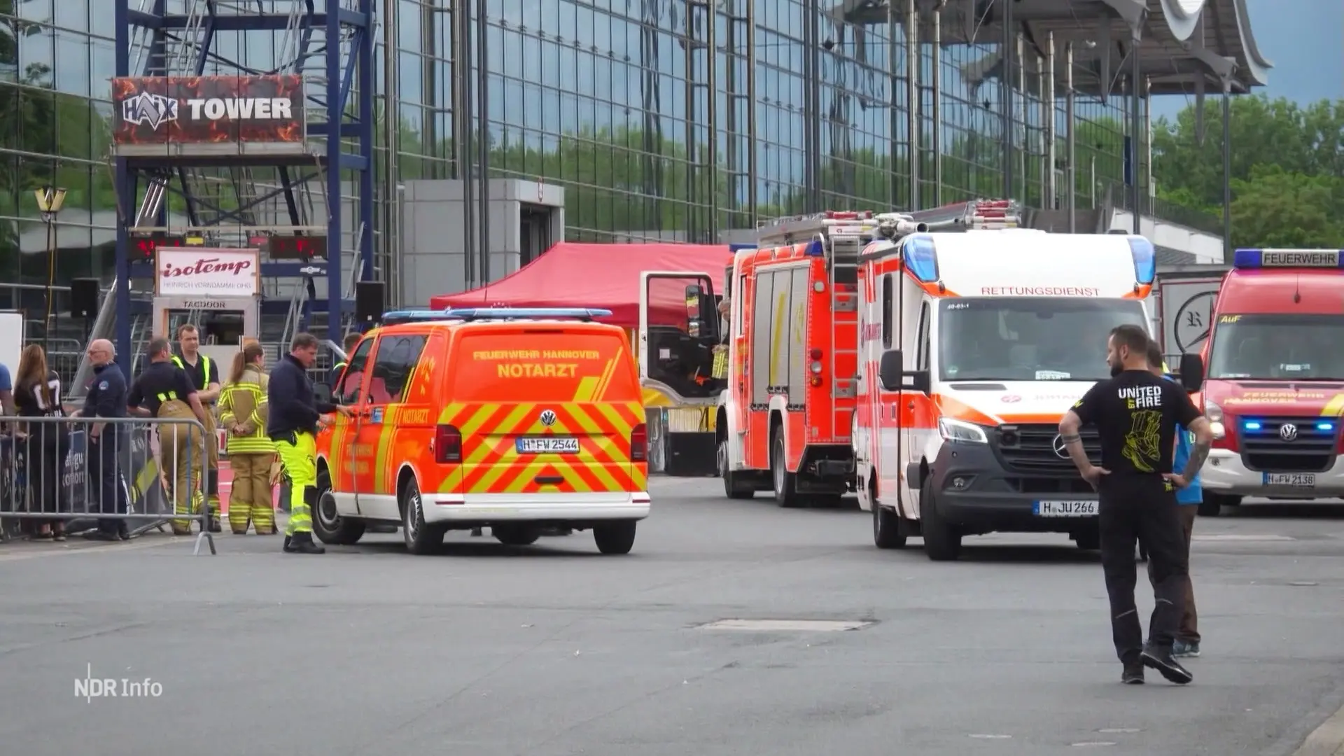 Tod auf Interschutz-Messe in Hannover: Notarzt erhebt Vorwürfe | ndr.de