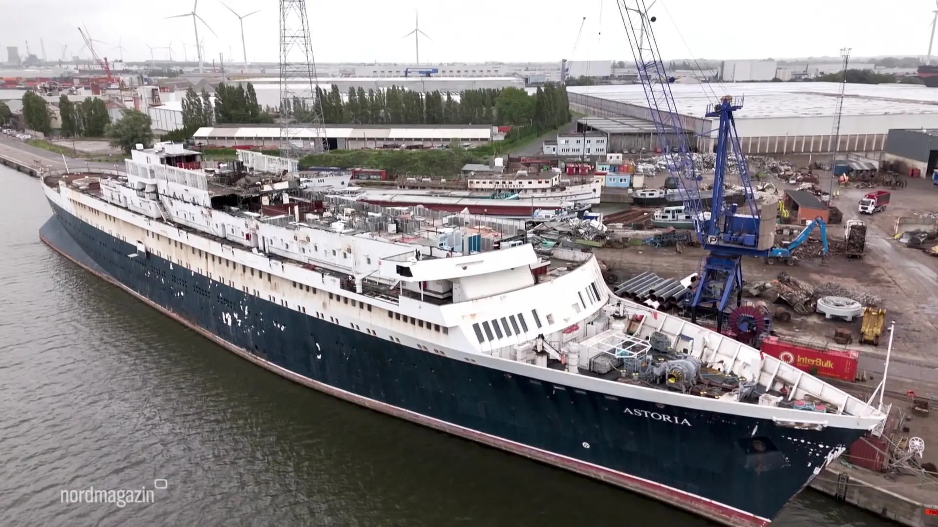 Die letzte Reise der "Astoria": Der Blick in eine Abwrackwerft | ndr.de
