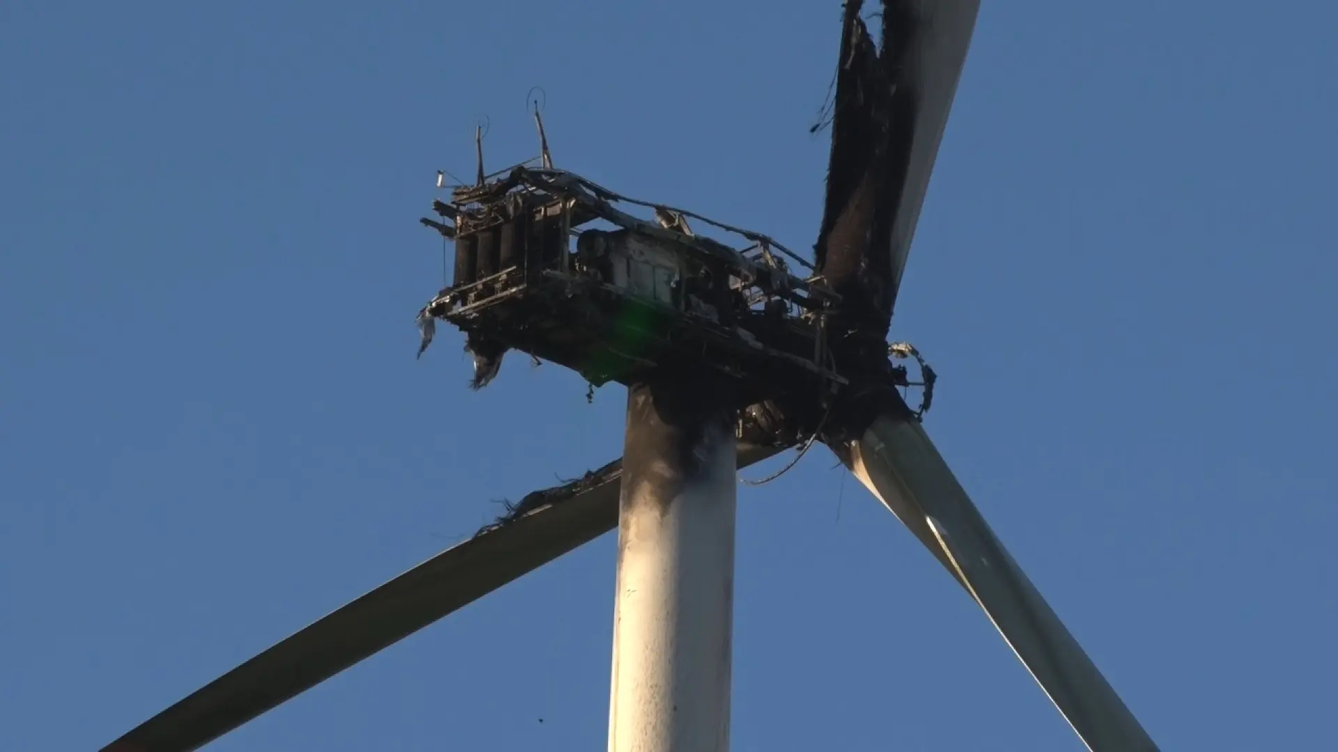 Windrad in Bad Bentheim brennt ab - eine Million Euro Schaden | ndr.de