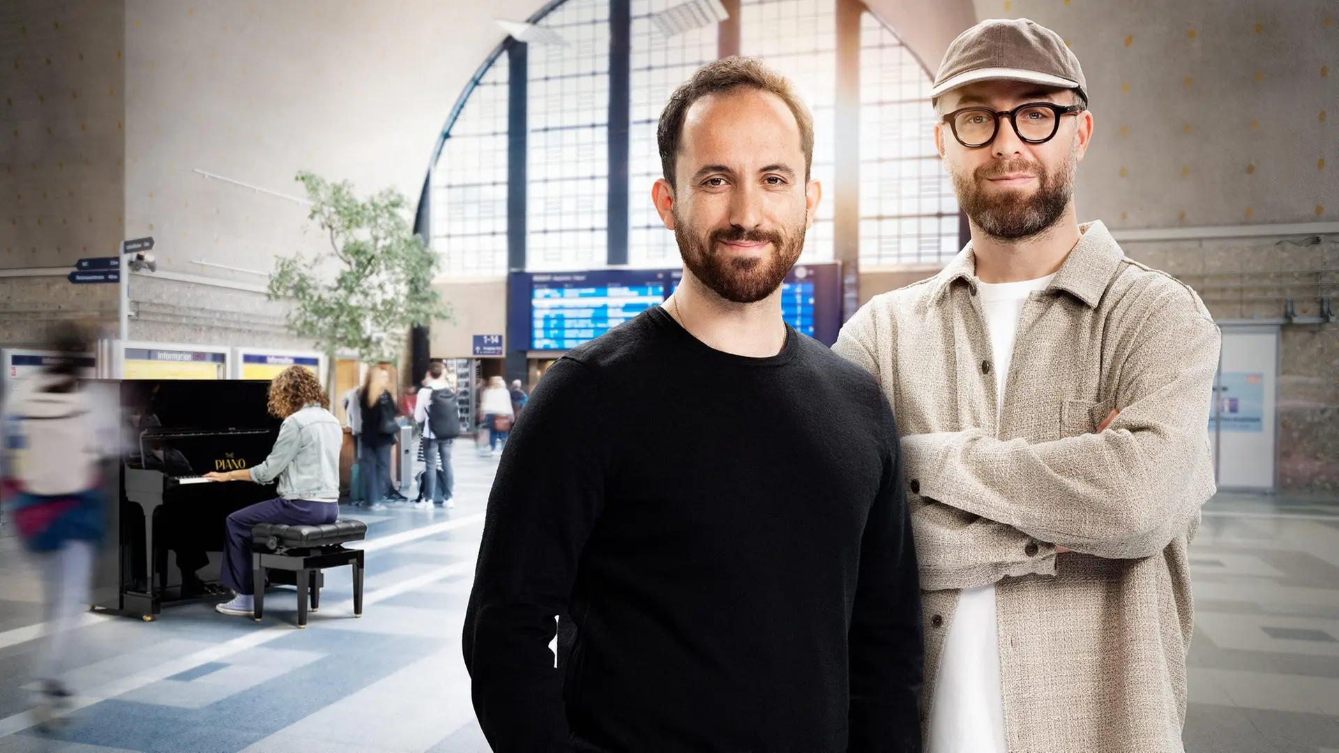 "The Piano": Igor Levit und Mark Forster entdecken Talente im Bahnhof ...