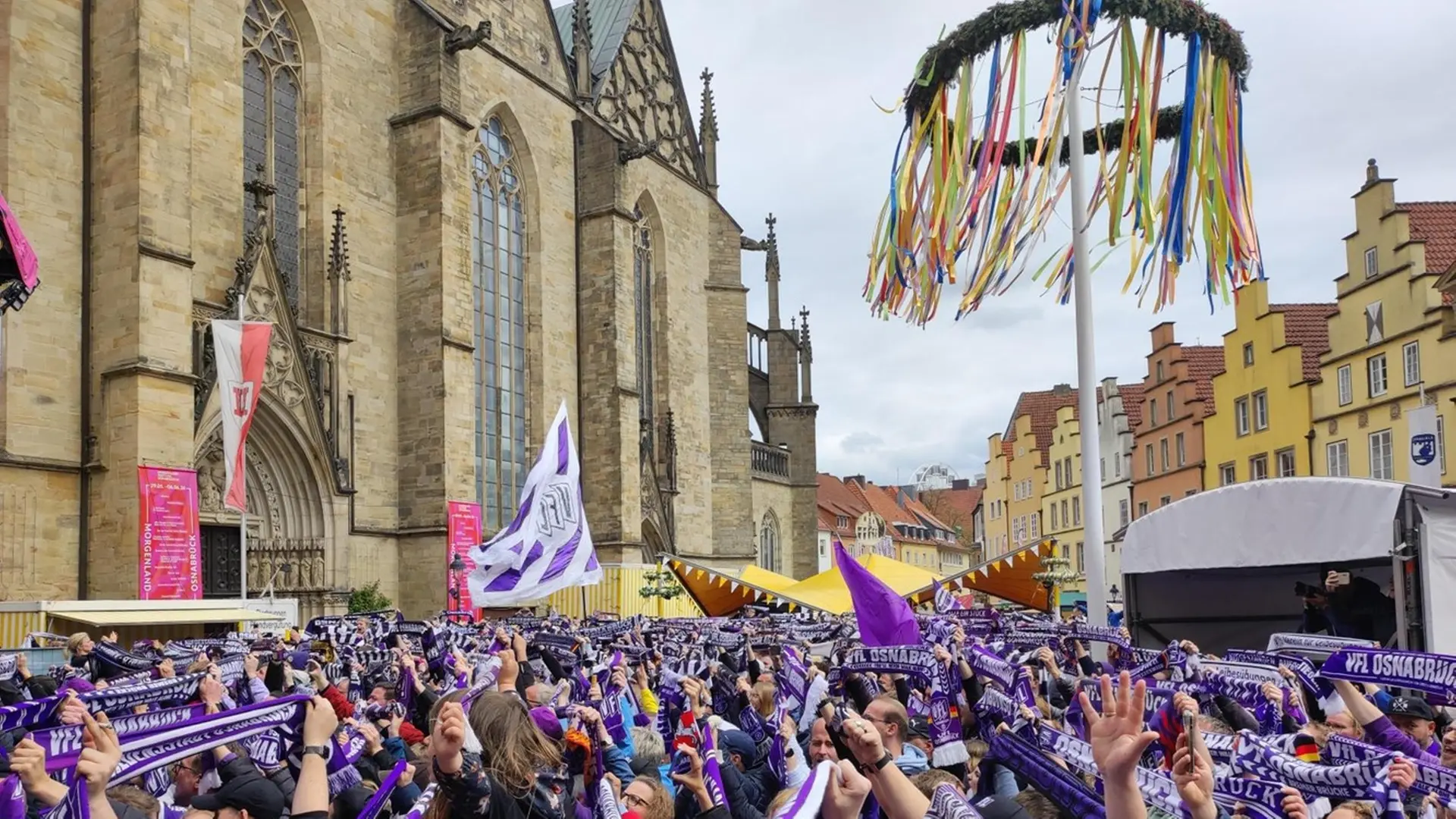Lila-weiße Fußballparty: Osnabrück im Aufstiegs-Rausch | ndr.de