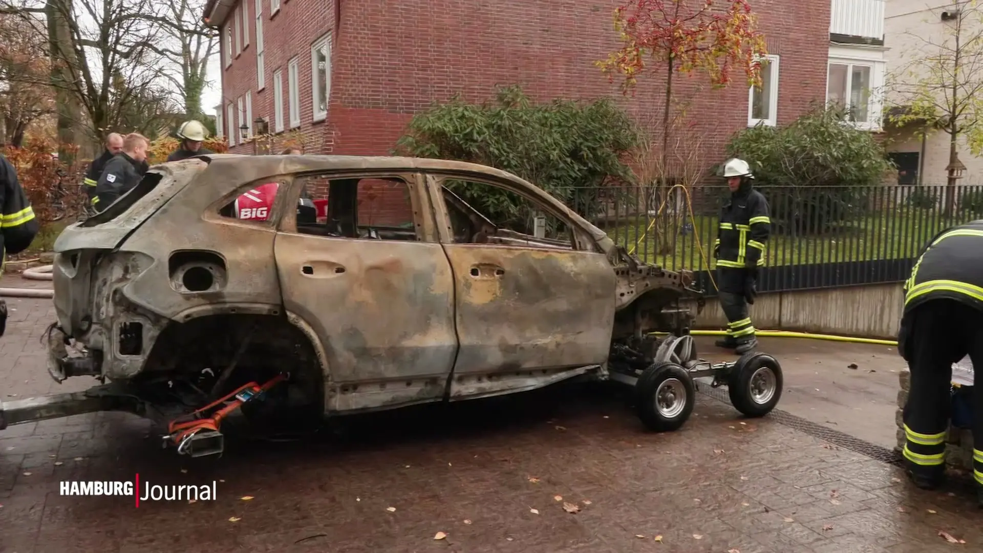 Brennende Autos in Othmarschen | ndr.de