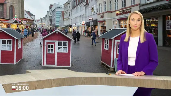 Kiel erstrahlt in buntem Lichtermeer | ndr.de