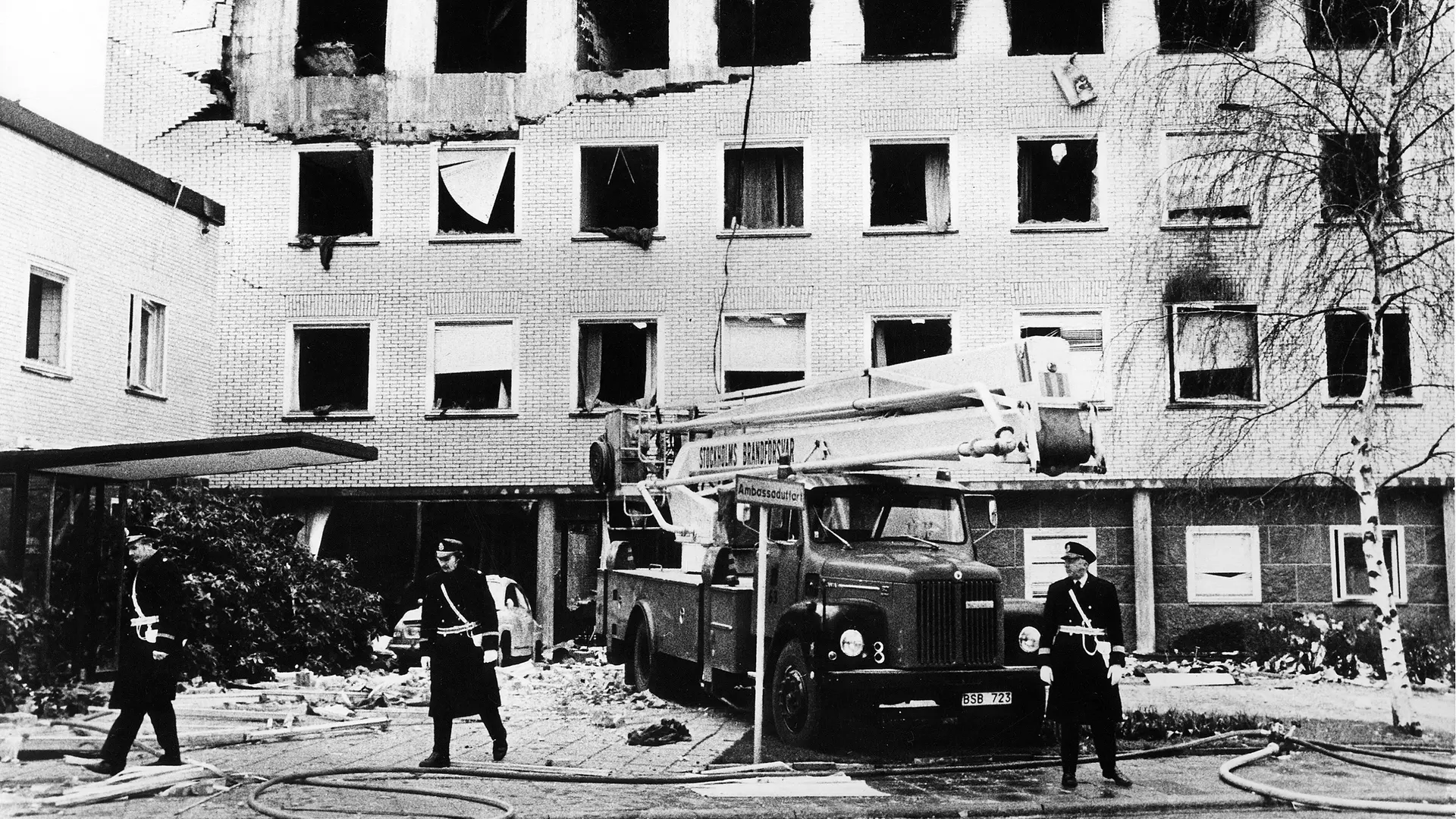 Vor 50 Jahren: RAF-Angriff auf deutsche Botschaft in Stockholm | ndr.de