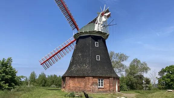 Die Holländermühle Stove - ein windkraftbetriebenes Denkmal | ndr.de