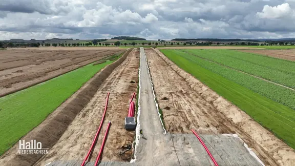 Stromtrasse SuedLink: Bau in Südniedersachsen gestartet | ndr.de