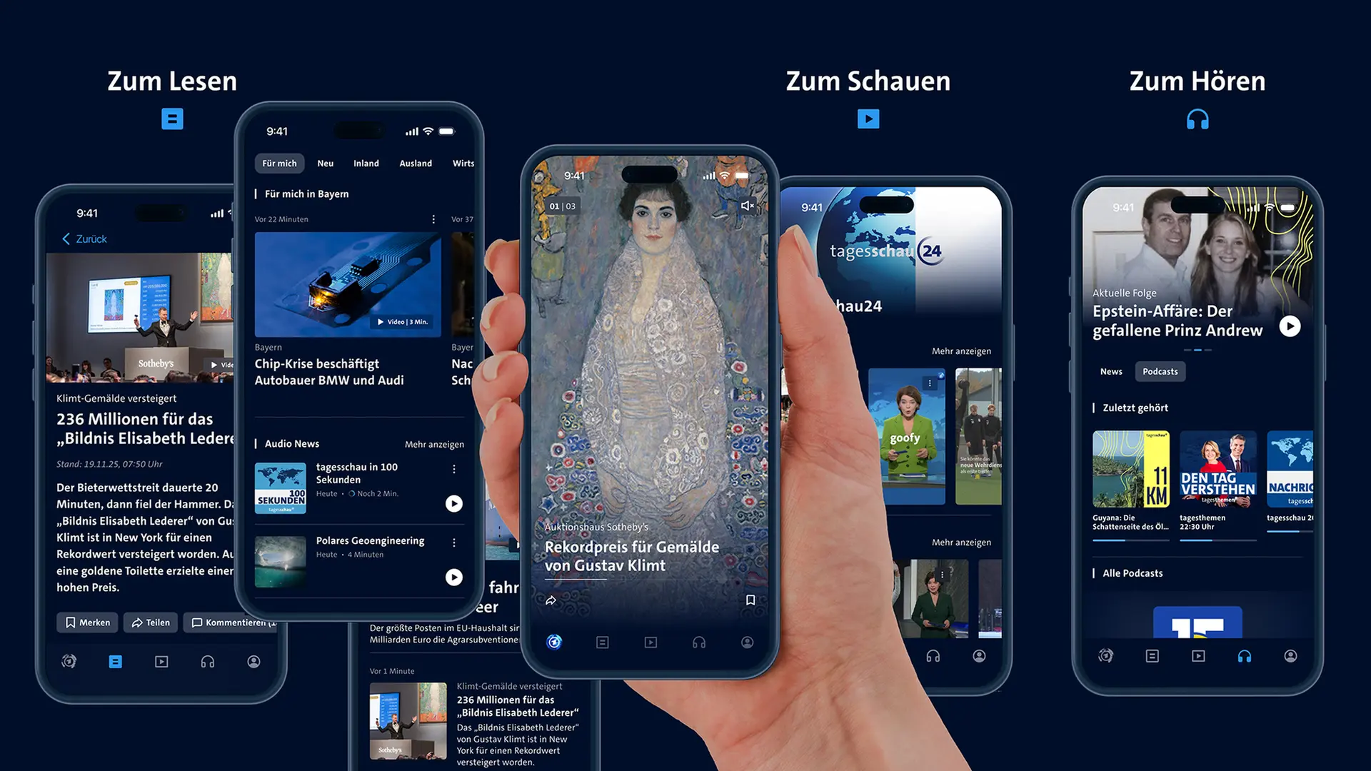 Erweiterte Funktionen und Features: Neue Version der tagesschau APP ...