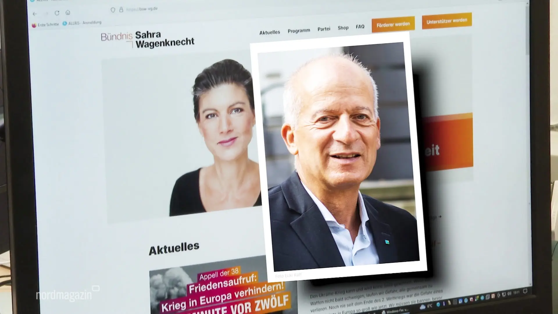 Streit beim Bündnis Sahra Wagenknecht - Wer wird Chef in MV? | ndr.de