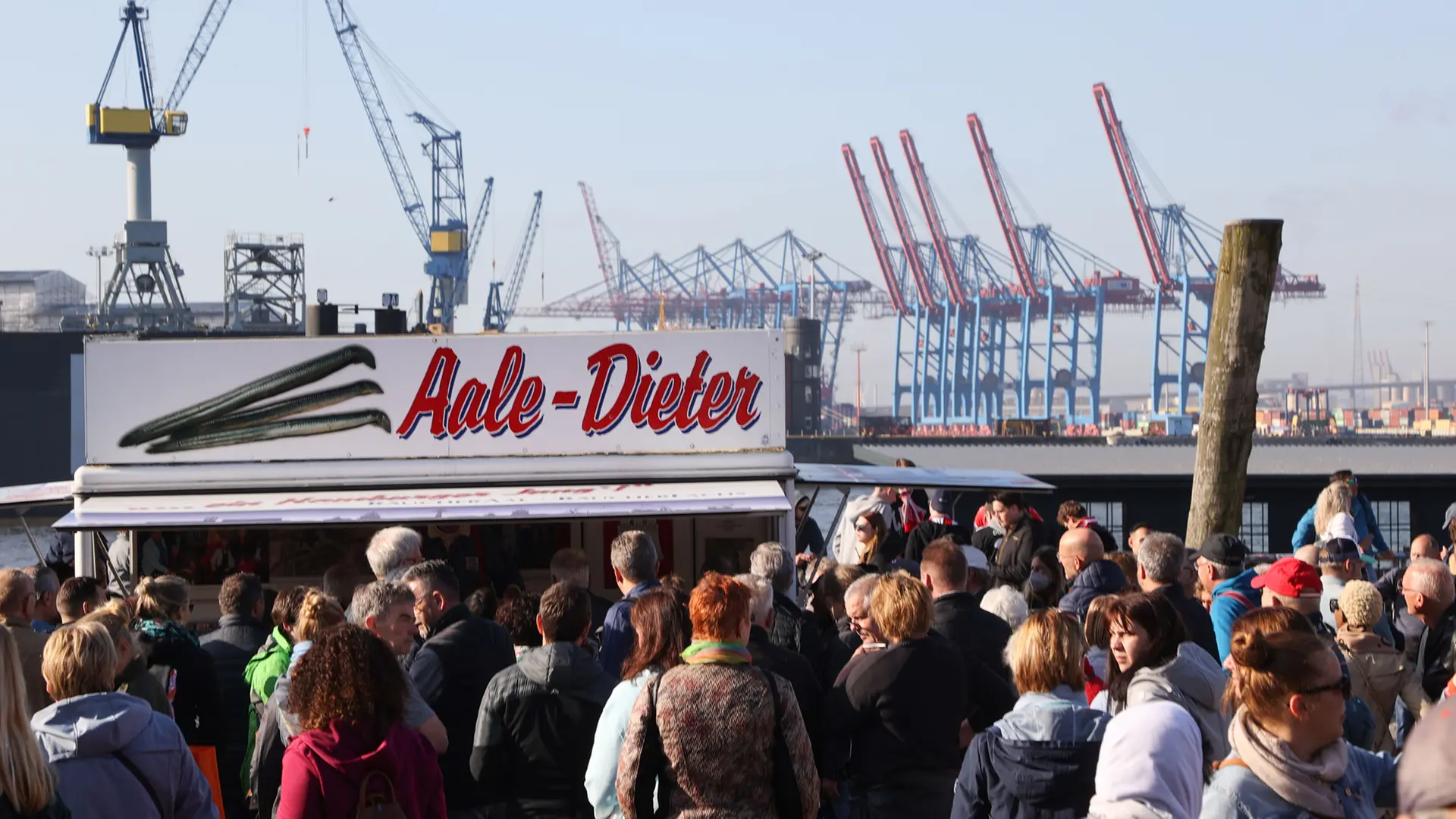 Hamburger Hafenkonzert: Unterwegs auf dem Hamburger Fischmarkt | ndr.de