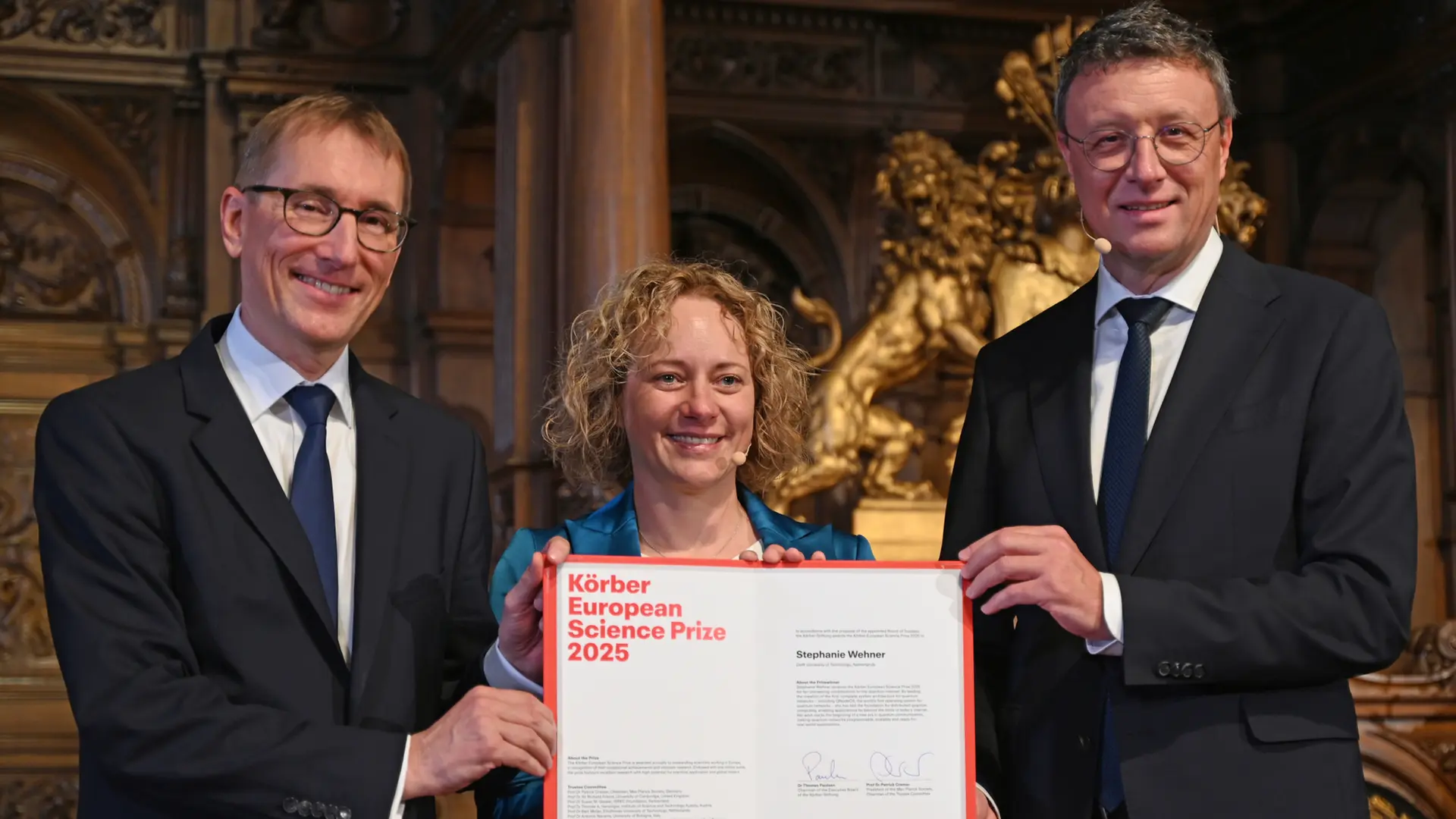 Stephanie Wehner bekommt Körber-Preis in Hamburg | ndr.de