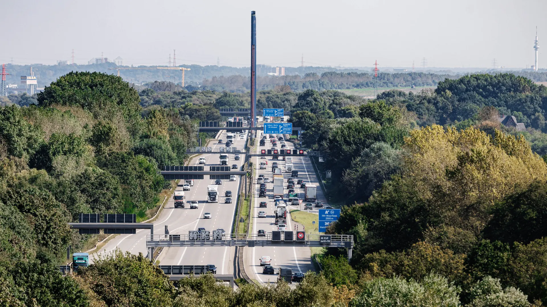 A1 Sperrung Hamburg