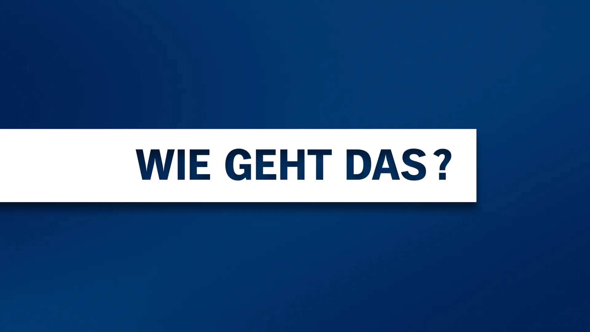 Wie geht das? | ndr.de