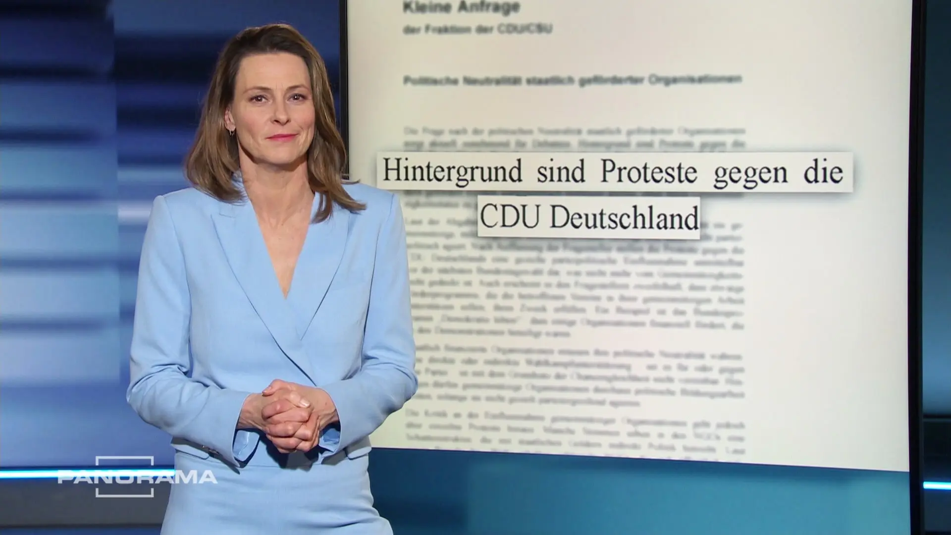 Die 551 Fragen der Union: Ganz normal oder Einschüchterung? | ndr.de