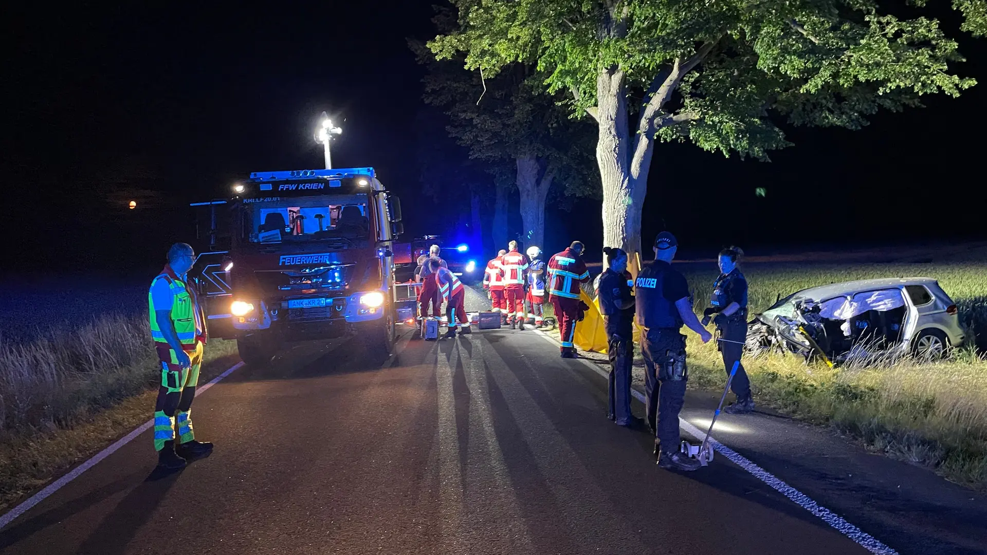 Unfälle in Vorpommern: Ein Toter und mehrere Verletzte | ndr.de