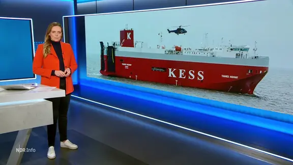 Frachter vor Borkum soll nach Emden geschleppt werden | ndr.de