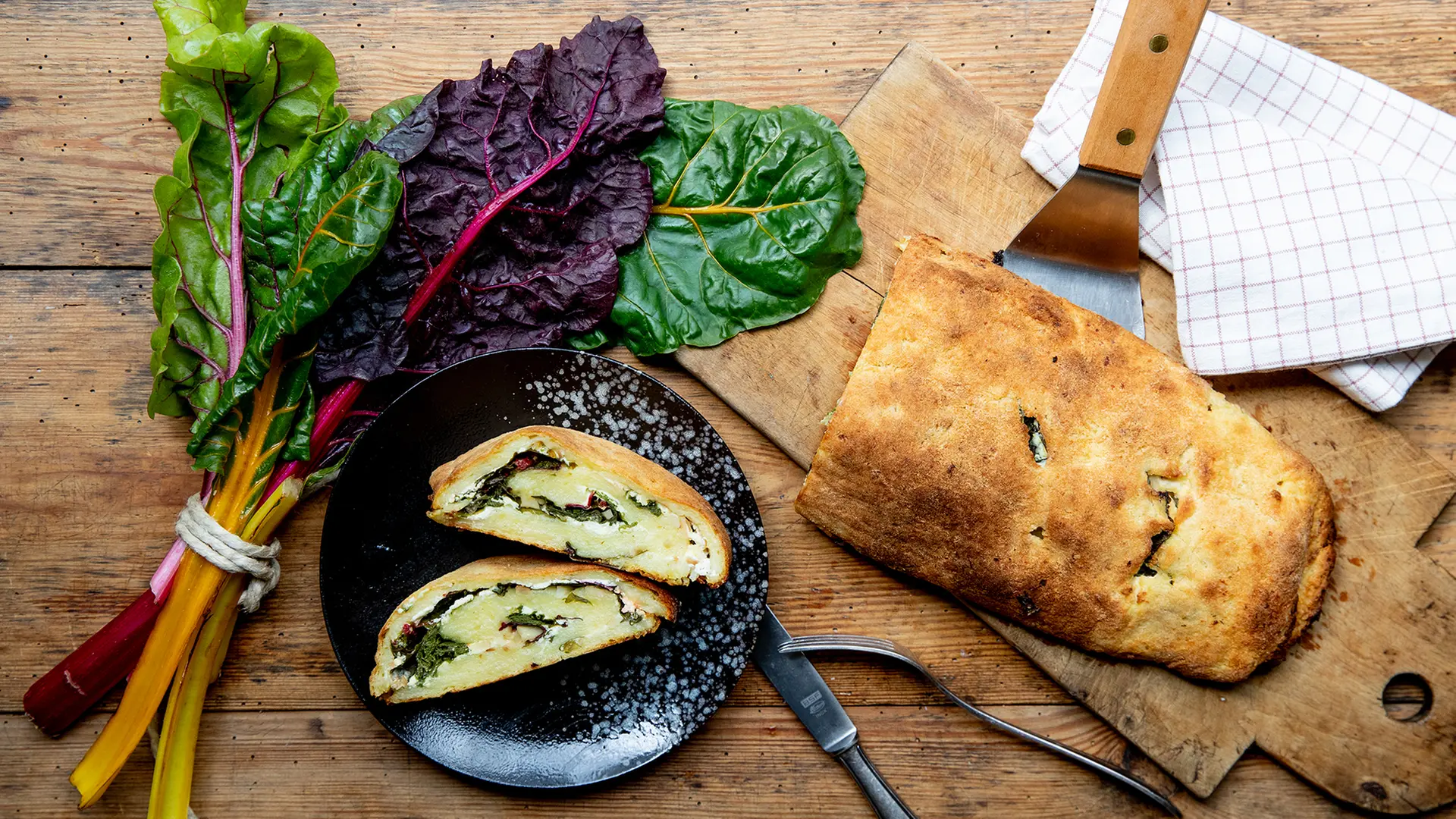 Kartoffelrolle mit Mangold-Ricotta-Füllung | ndr.de