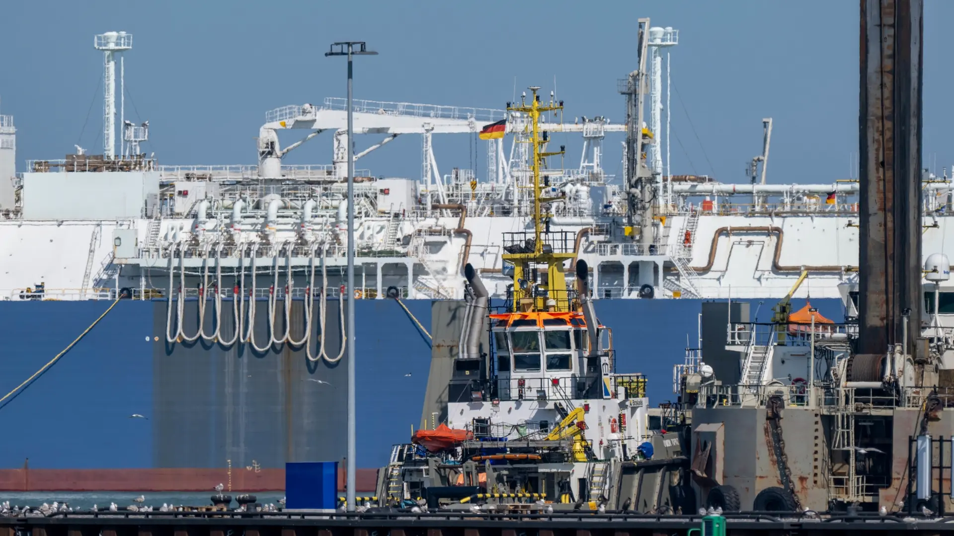Streit um LNG-Terminal eskaliert: Deutsche Regas verklagt Landesbehörde | ndr.de