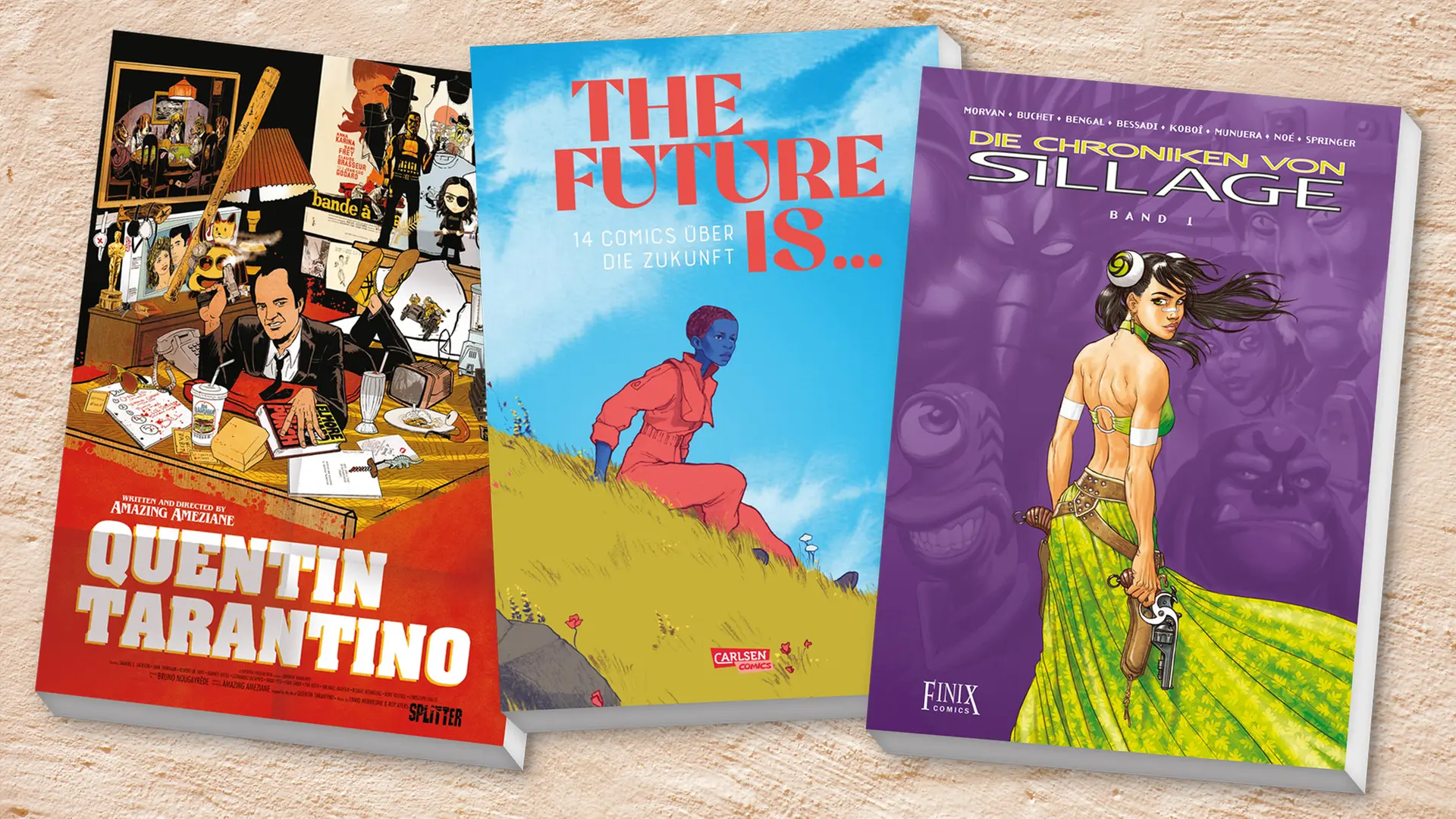 Tarantino-Comic, Zukunfts-Storys und Fantasy: Graphic Novels im Februar ...