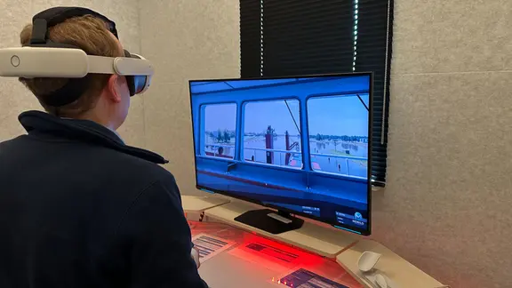 Nord-Ostsee-Kanal sicherer machen: VR-Simulator geht in Betrieb | ndr.de