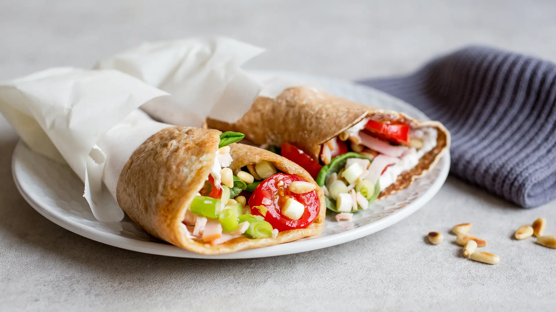 Wrap mit Putenfleisch und Gemüse | ndr.de