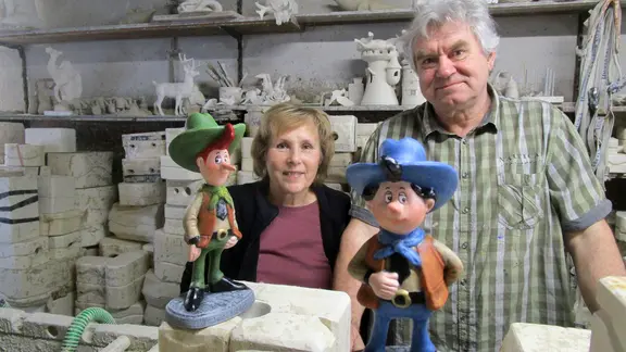 Die Digedags leben weiter: Kunstvolle Comic-Kobolde aus Ton | ndr.de